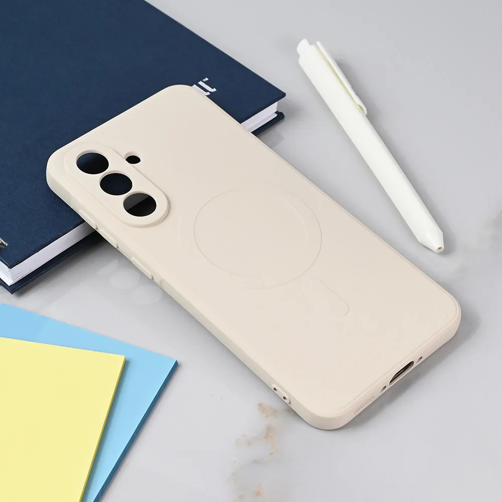 Maska Teracell Giulietta Magsafe za Samsung A566B Galaxy A56 5G bela