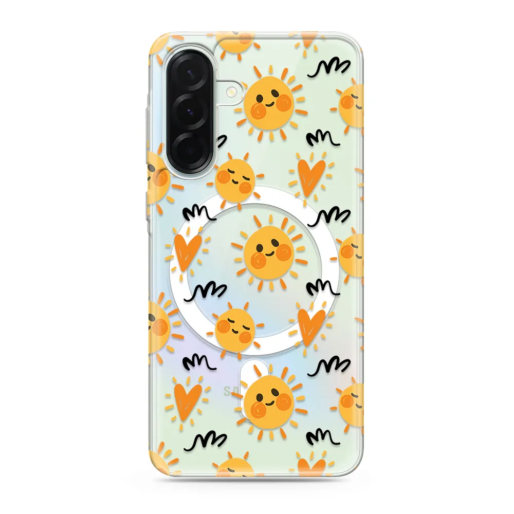 Futrola silikonska PRINT MagSafe za Samsung A366B Galaxy A36 5G sun