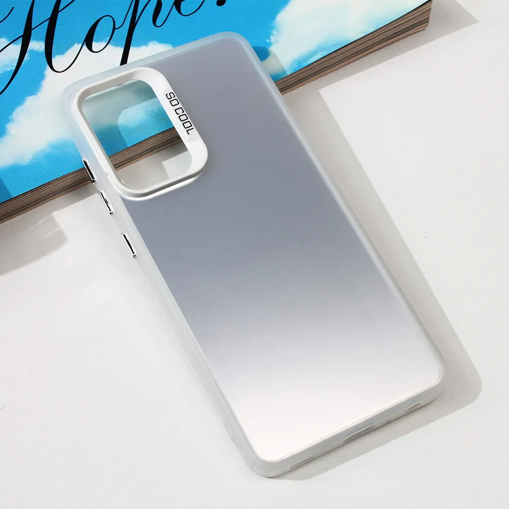 Maska Clear za Samsung A525F/A526B/A528B Galaxy A52 4G/A52 5G/A52s 5G srebrna
