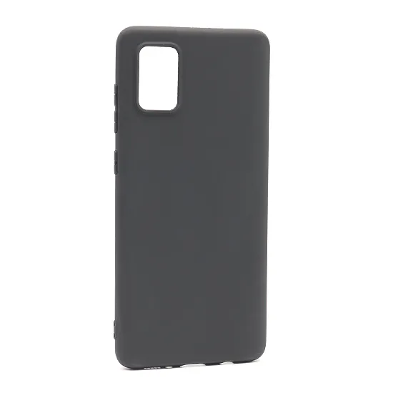Futrola ULTRA TANKI KOLOR za Samsung A715F Galaxy A71 crna