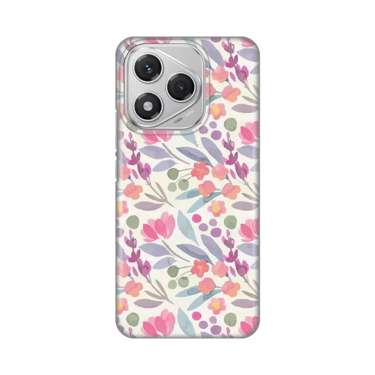 Maska Silikonska Print za Honor 400 Lite Watercolor Flowers
