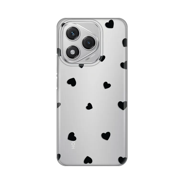 Maska Silikonska Print Skin za Honor 400 Lite Hearts