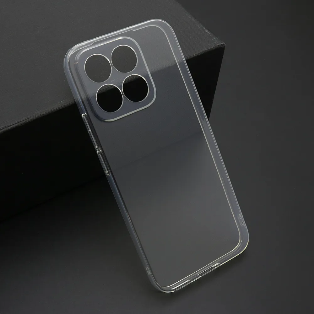 Futrola ULTRA TANKI PROTECT silikon za Honor X8c providna (bela)