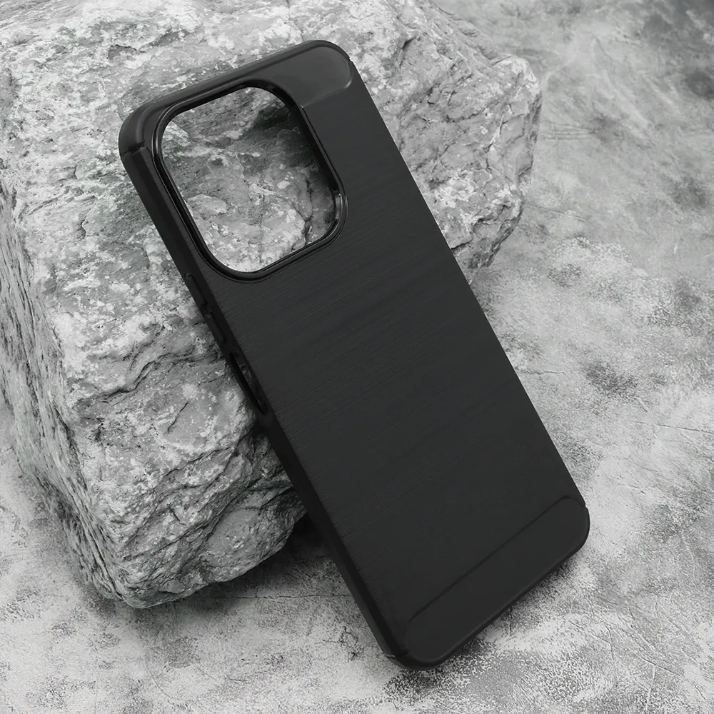 Futrola silikon BRUSHED za Honor X6c crna