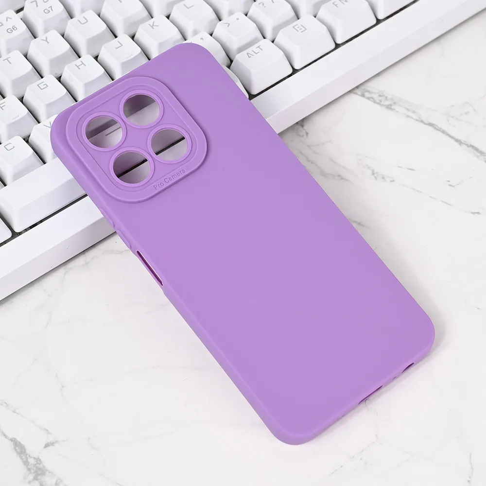 Maska Silikon Pro Camera za Honor X6c ljubicasta