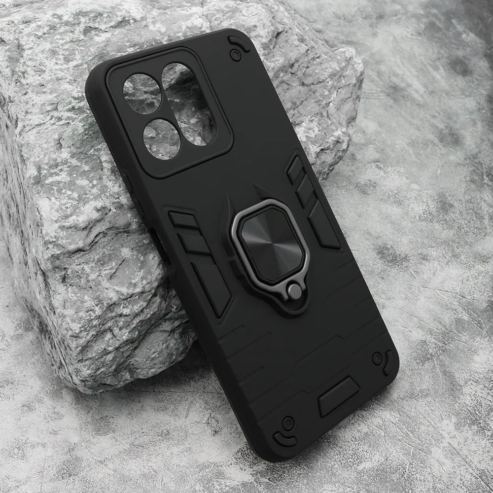Futrola Square ring za Honor X7c/Honor 200 Smart crna