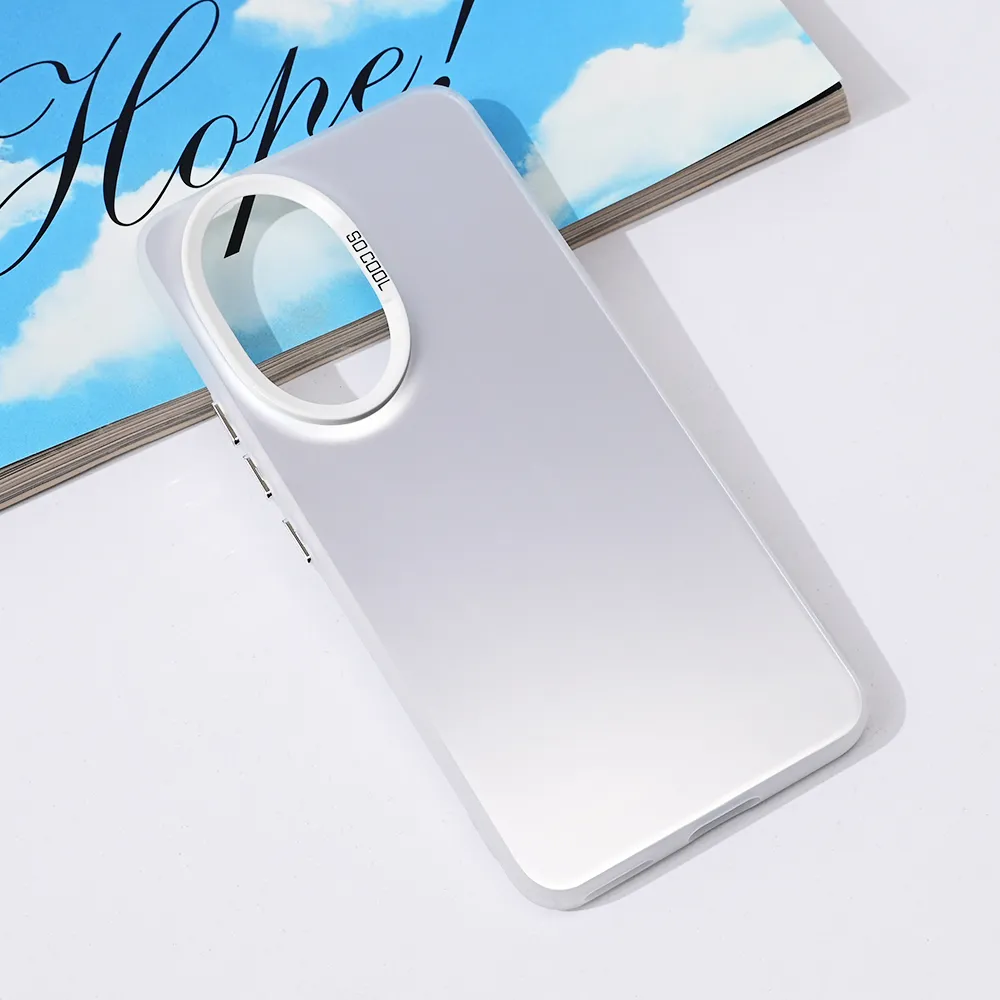 Maska Clear za Honor 200 srebrna