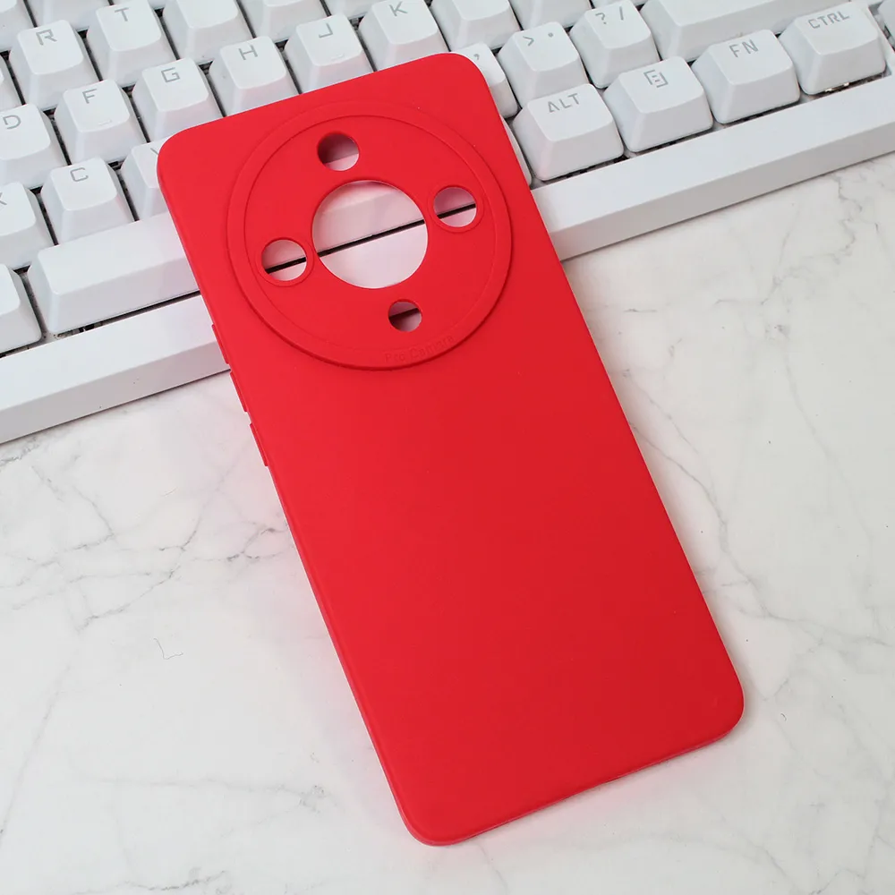 Maska Silikon Pro Camera za Honor Magic 6 Lite crvena