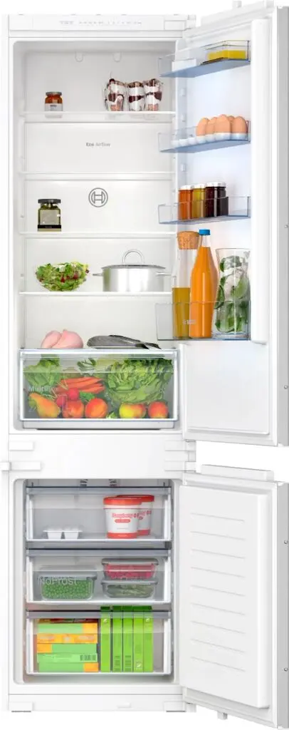 Bosch Ugradni kombinovani frižider KIN96NSE0, 290l, NoFrost, Beli