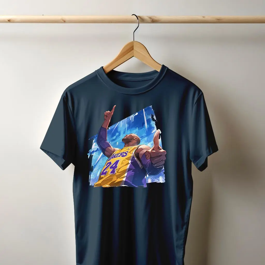 Camiseta Majica sa štampanim printom Cam 461, Muška, Teget