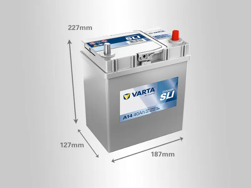 Varta Akumulator ASIA Dynamic Sli, 12V, 40Ah