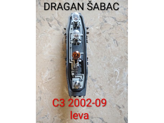 CITROEN C3 stop svetlo ploča leca