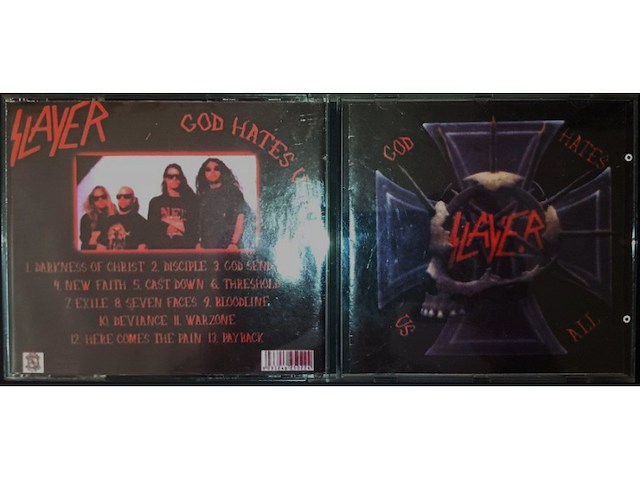 Slayer-God Hates us All Made in YU CD (2001)