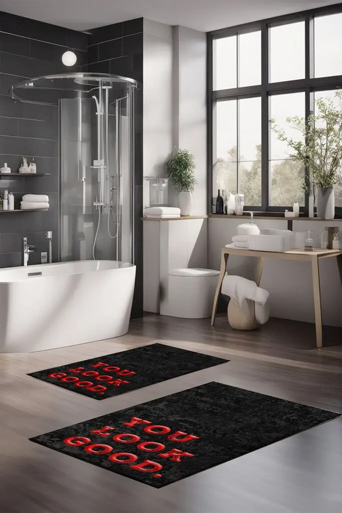 L'essentiel Maison Set prostirki za kupatilo CT-5418, 2 Komada, Antracit