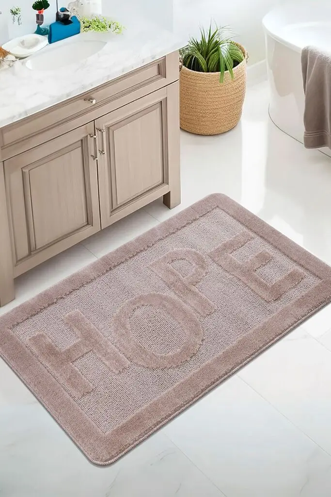 L'essentiel Maison Prostirka za kupatilo Hope, 60x100 cm, Braon