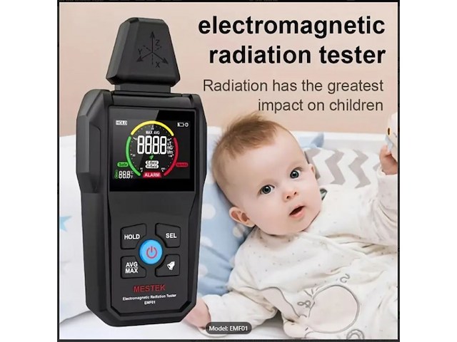 EMF detektor zracenja,  MESTEK EMF01 LFH