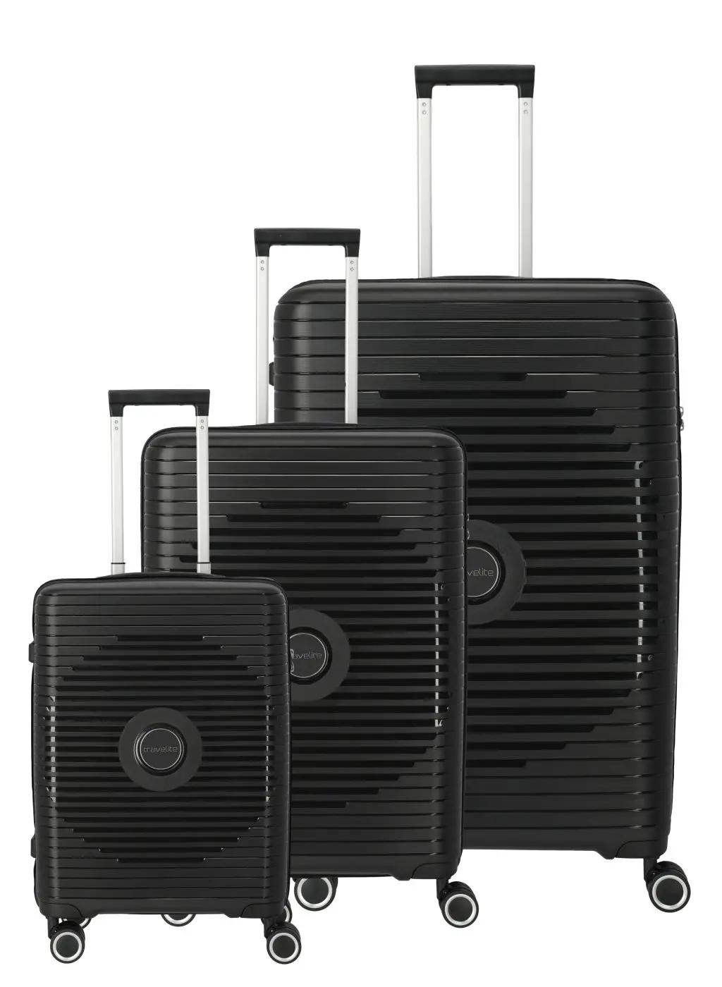 Travelite Set kofera 3/1 Orbita L/M/S black