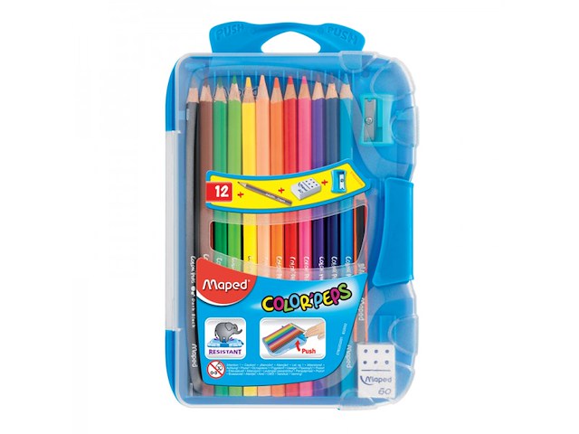 DRVENE BOJICE MAPED COLOR`PEPS M832032
