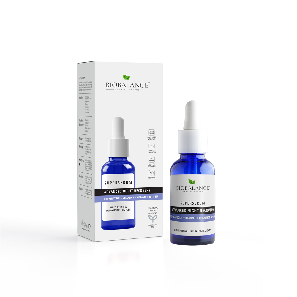 BIOBALANCE Advanced Night Recovery Super Serum 30 ml