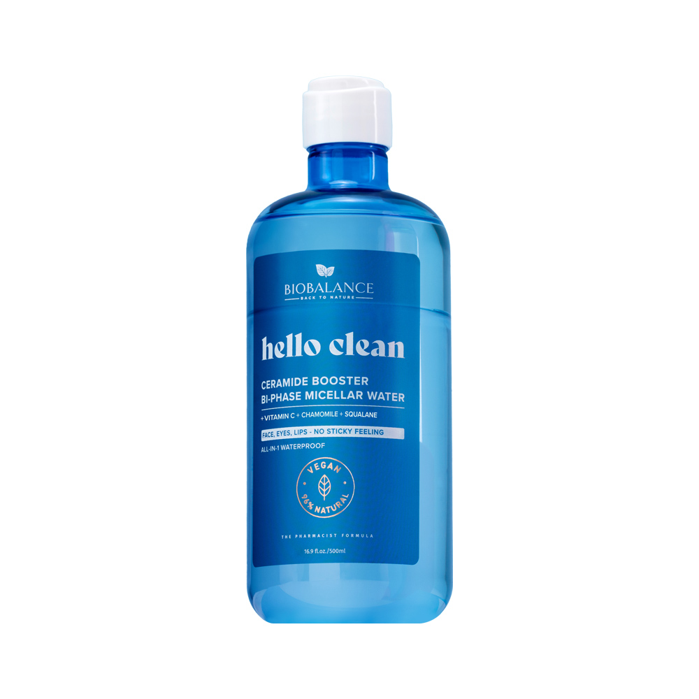 BIOBALANCE Hello Clean Ceramide Booster BI Phase Micellar Water 500 ml