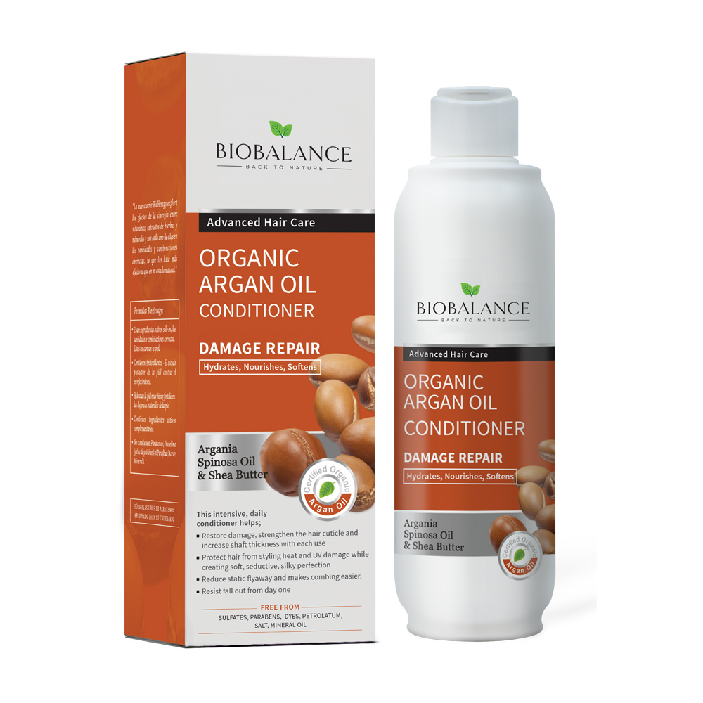BIOBALANCE Organic Argan Oil Conditioner 330 ml