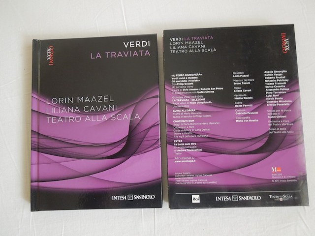 verdi - la traviata-dvd + cd-made in italy