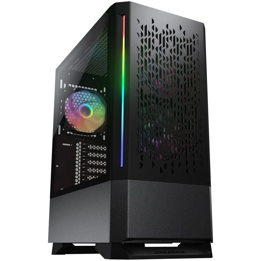 COUGAR MX430 Air RGB PC Case, Mid Tower, Black