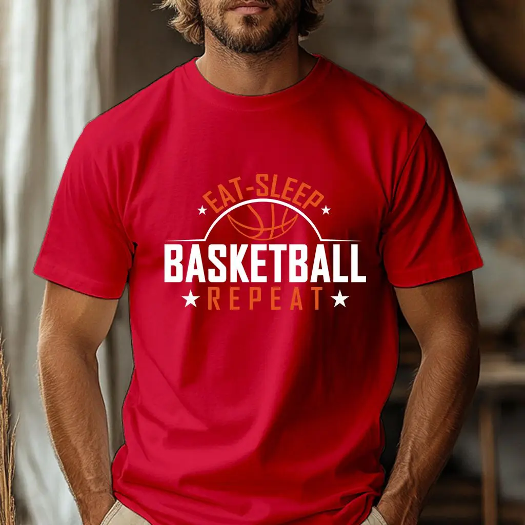 Camiseta Muška majica sa štampanim printom Cam 4009, Crvena