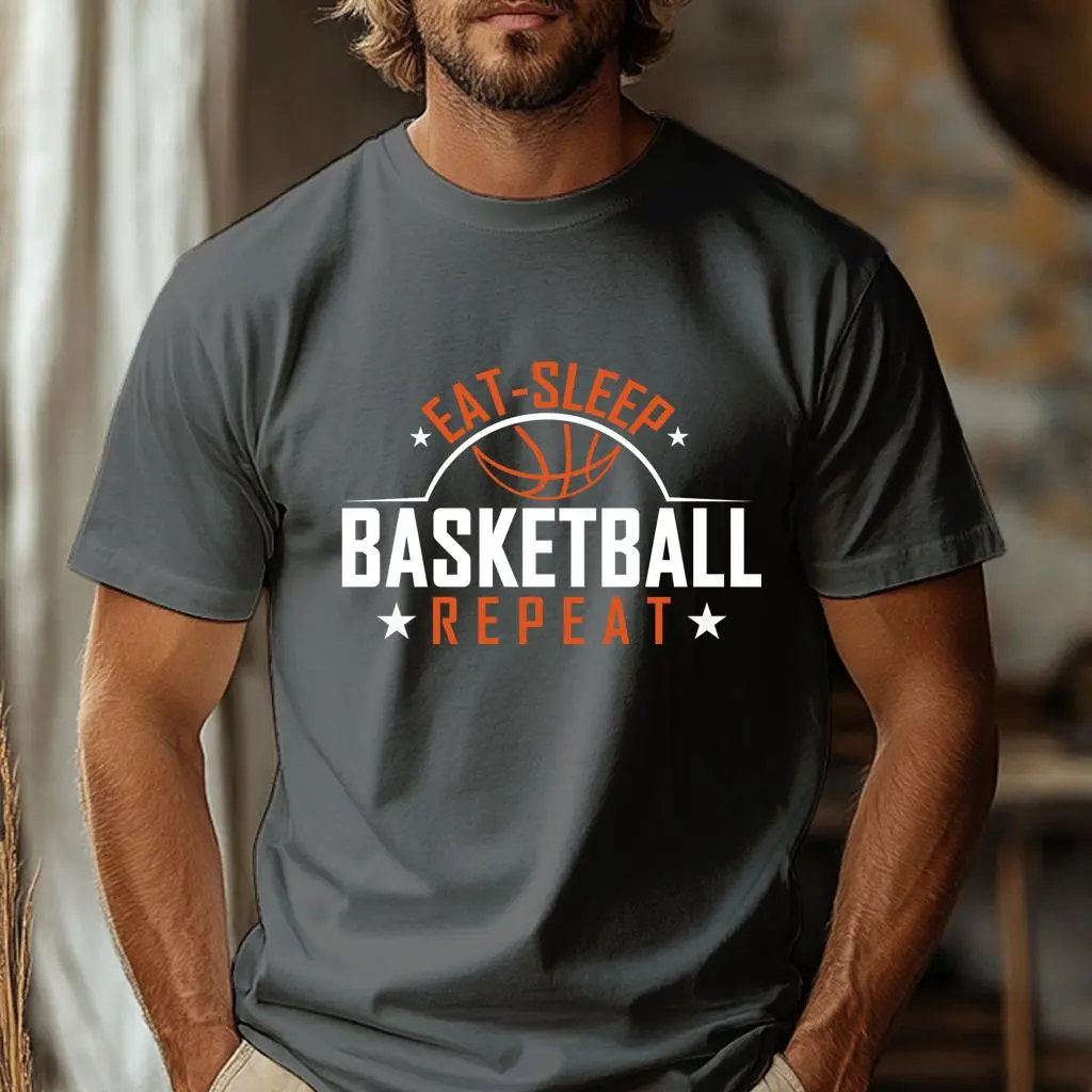 Camiseta Muška majica sa štampanim printom Cam 4009, Tamnosiva
