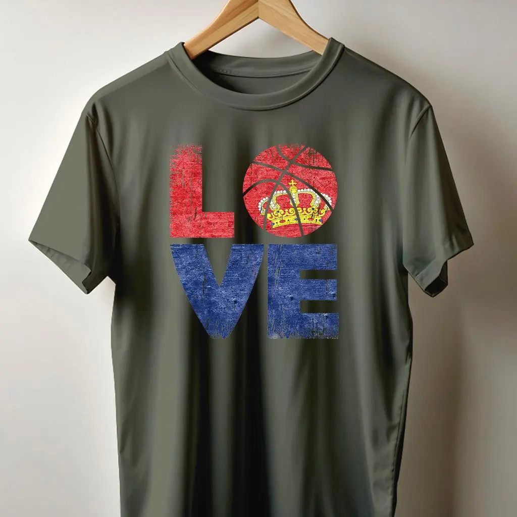 Camiseta Muška majica sa štampanim printom Cam 992, Maslinasta