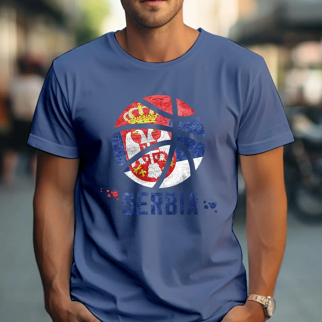 Camiseta Muška majica sa štampanim printom Cam 993, Plava