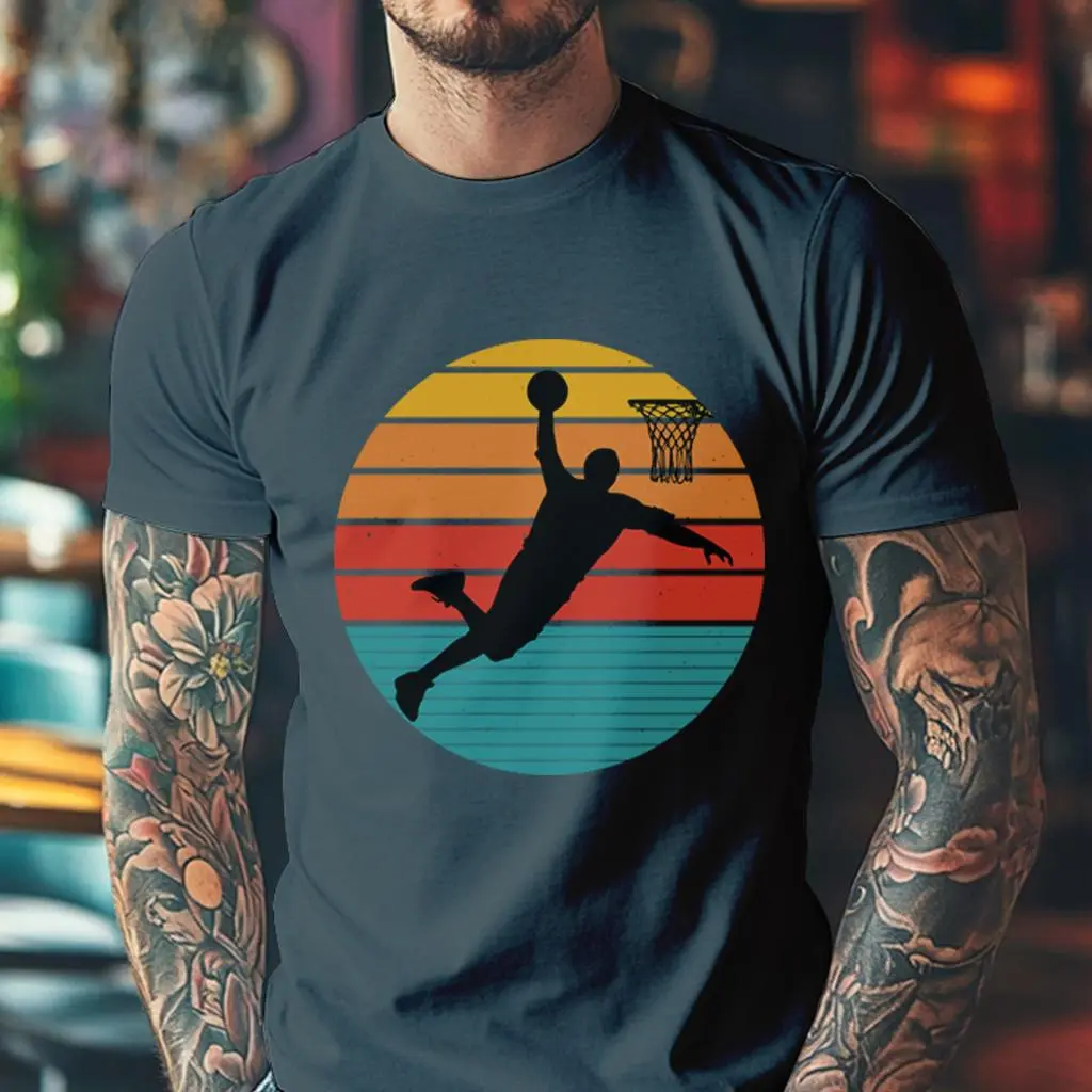 Camiseta Muška majica sa štampanim printom Cam 4007, Siva