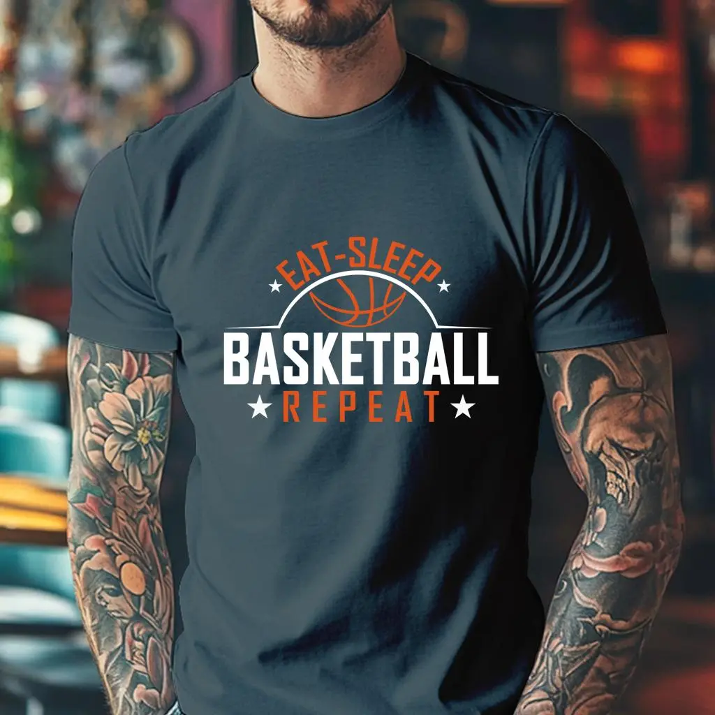 Camiseta Muška majica sa štampanim printom Cam 4009, Siva