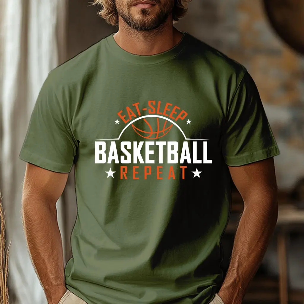 Camiseta Muška majica sa štampanim printom Cam 4009, Braon