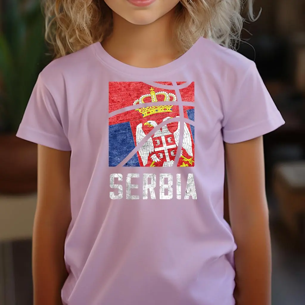 Camiseta Dečija majica sa štampanim printom Cam 994, Svetloroze