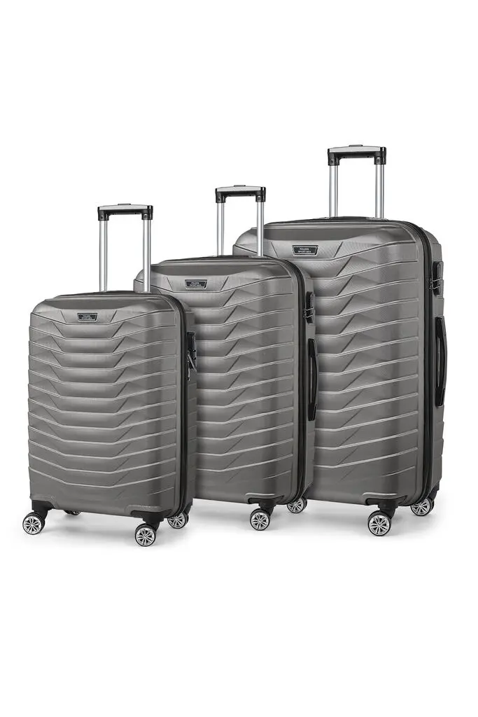 MyValice Set kofera P55UCVLZ02, 3 dela, Antracit