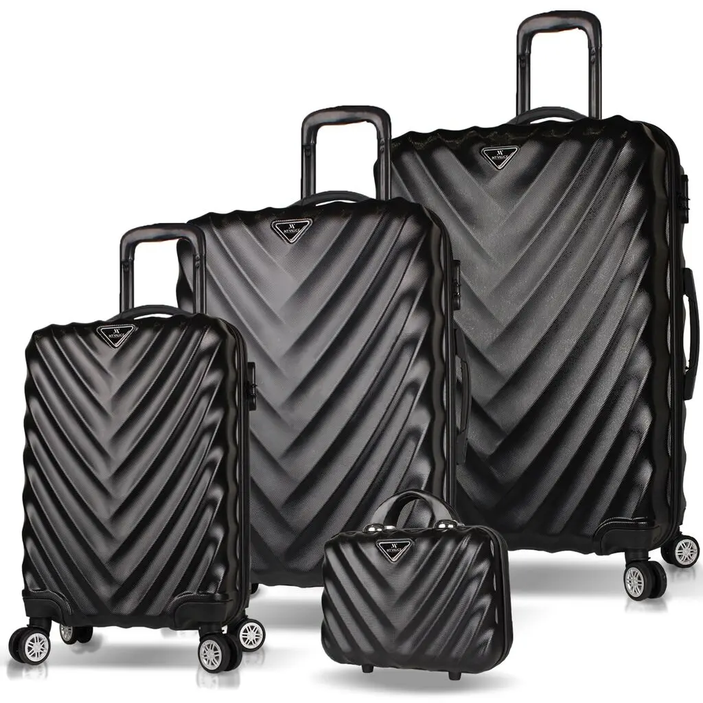 MyValice Set kofera 7262, 4 dela, Crni