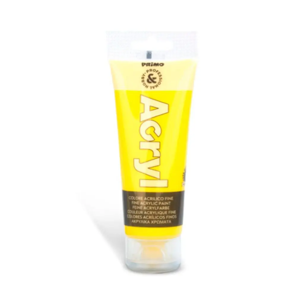 Primo Akrilna boja Acryl 201, 75 ml, Primary Yellow
