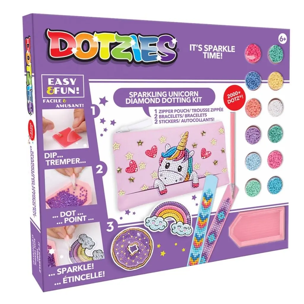 Diamond Dotz Dijamantski mozaik Baby Unicorn Dotzies