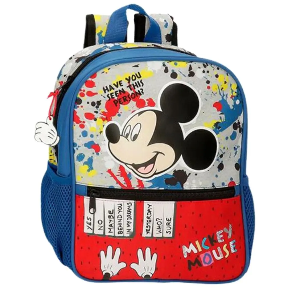 Disney Ranac za vrtić Mickey Color Mayhem, Šareni