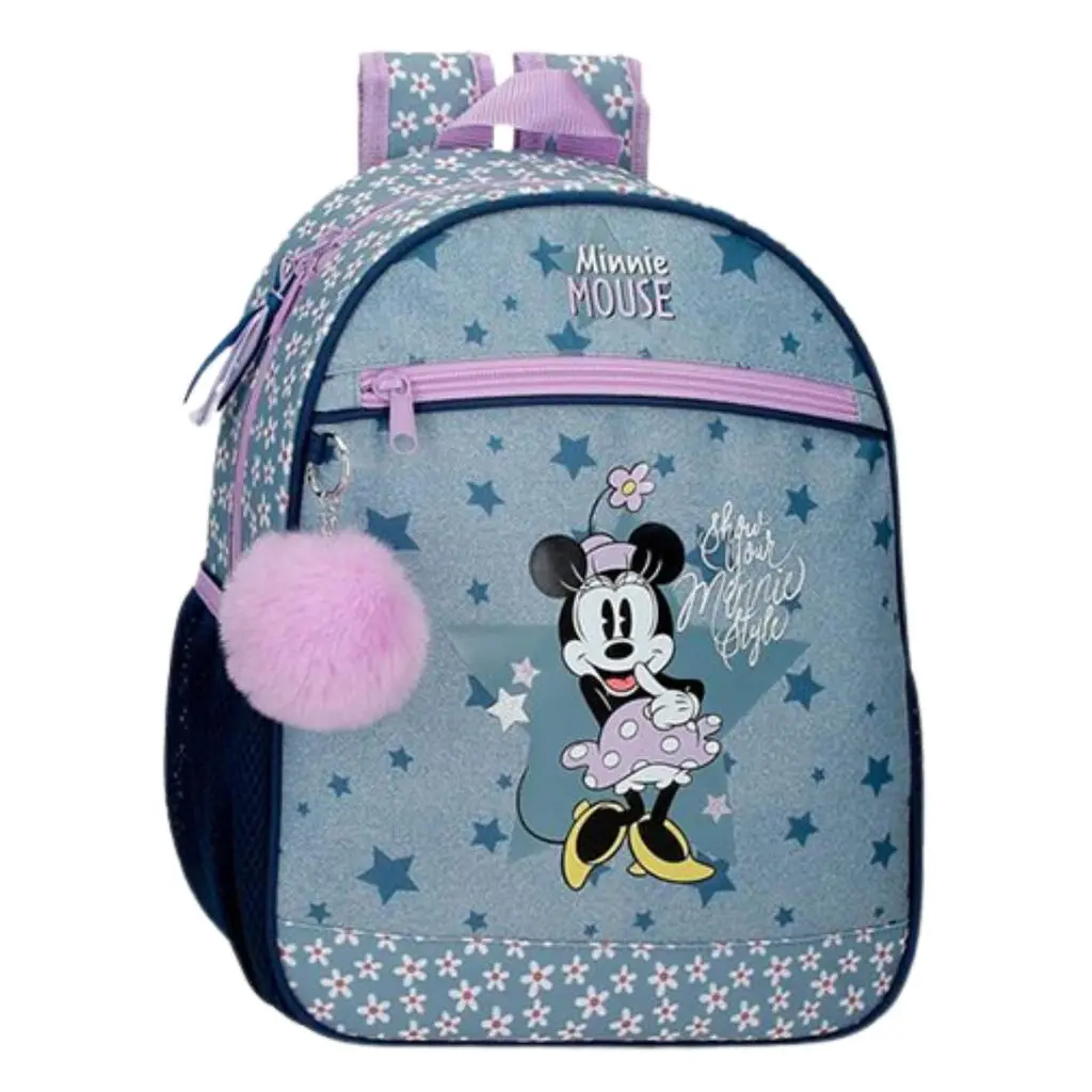 Disney Ranac za vrtić Minnie Style, Sivo-roze