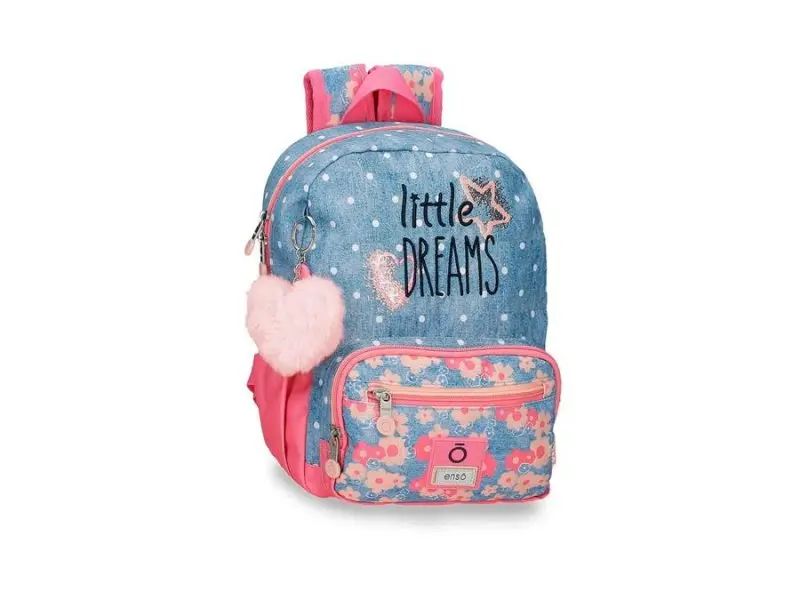 ENSO Ranac za devojčice Little dreams 28 cm 9492221 plavi