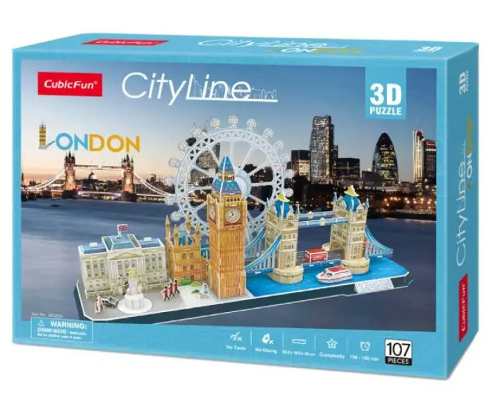 CUBIC FUN Puzzle 3D City Line London