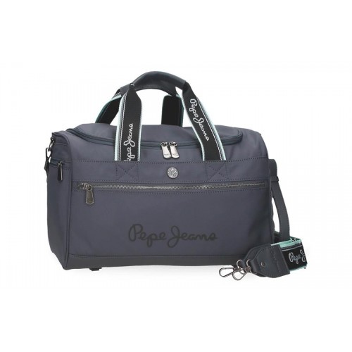 PEPE JEANS Putna torba tamno siva