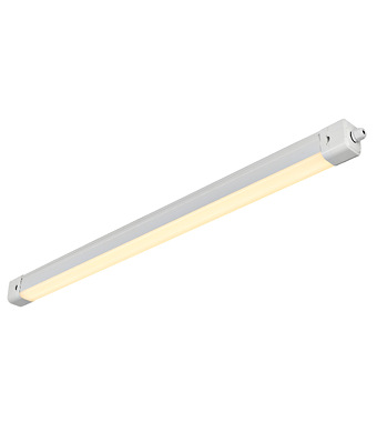 Svetiljka DEVO BASIC 36W 4680lm 3K/4K/6,5K 1200mm IP65 bela
Vododihtujuća svetiljka, prolazno ožičena 3x1,5mm², dip switch za snagu i boju svetla, 18W-2340lm / 36W-4680lm