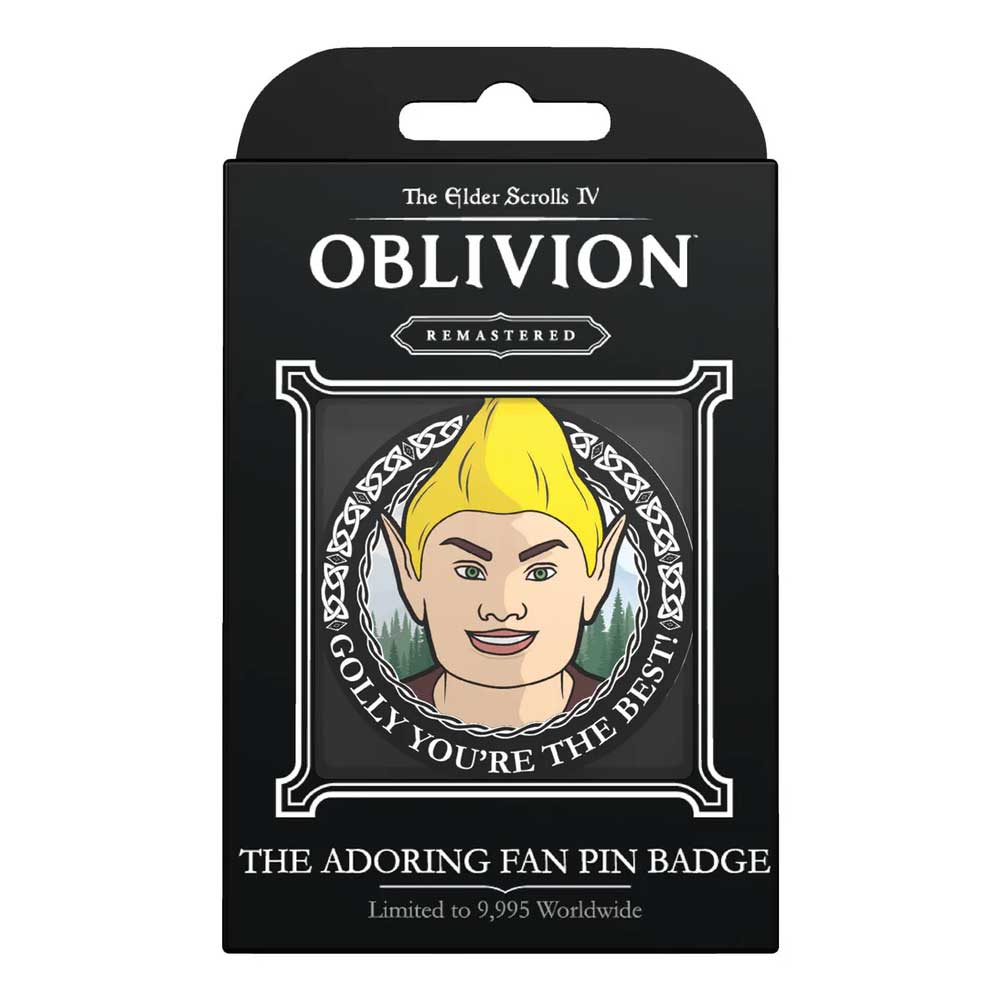 The Elder Scrolls IV: Oblivion Adoring Fan Pin Badge