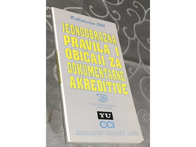 Jednoobrazna pravila i običaji za dokumentarne akrediti