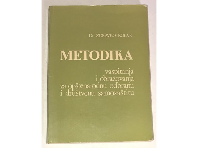 Metodika vaspitanja i obrazovanja za opštenarodnu odbra