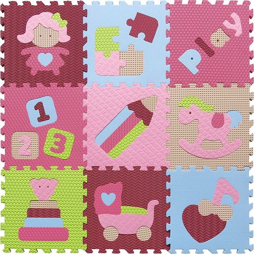 Baby Great Podne puzzle Premijum klase "Ćerke-majke" (pink)