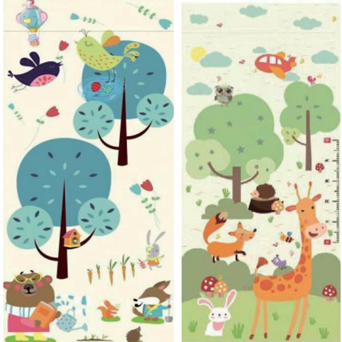 Sklopiva dvostrana podloga "Park" 150x180x1 cm